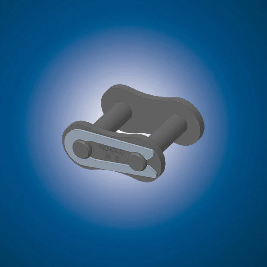 16B-1RN CL26 (16B1) RENOLD BLUE Sluitschakel met veerclip 1" | OH00355