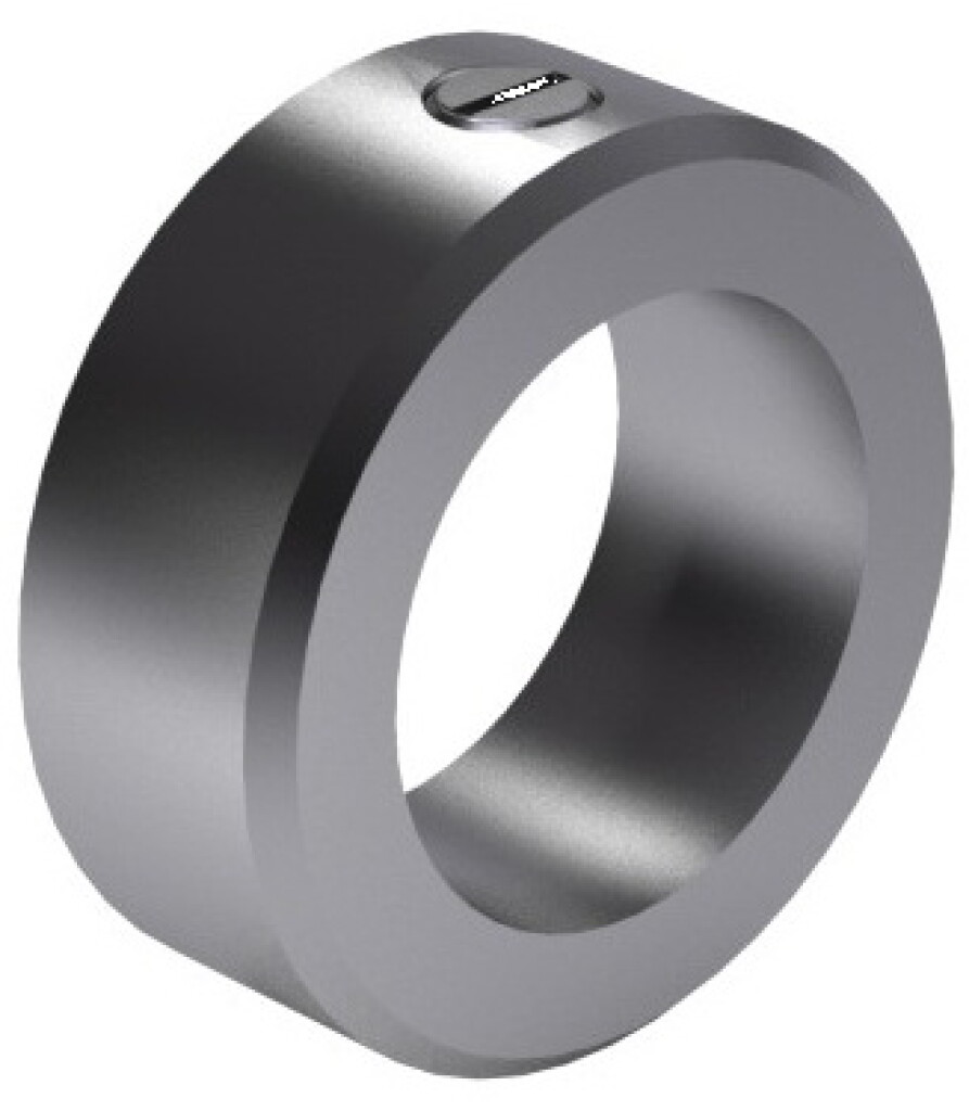DIN≈705A/EN27434 32x50x16mm RVS A1 Stelring met stelschroef met ...