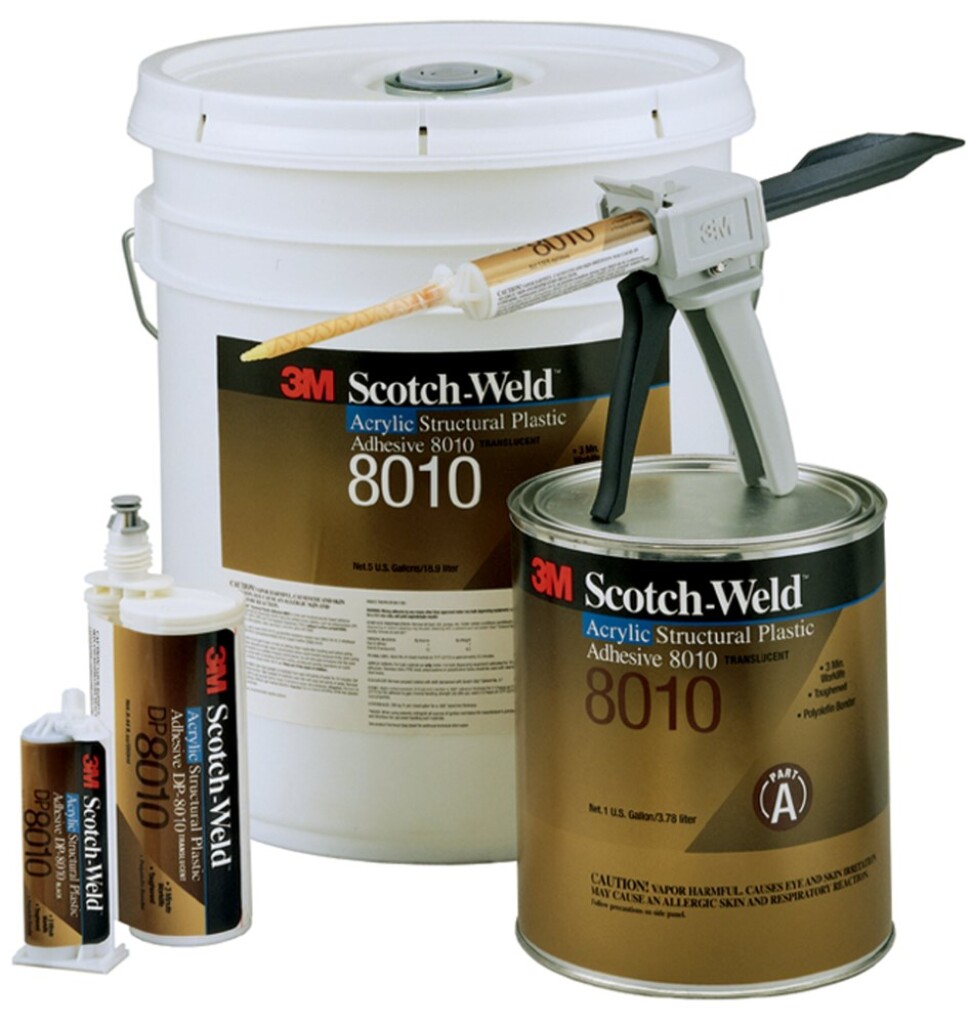 Scotch-Weld Structurele Plastic Lijm DP8010 (blauw) 490 ml | TI30055