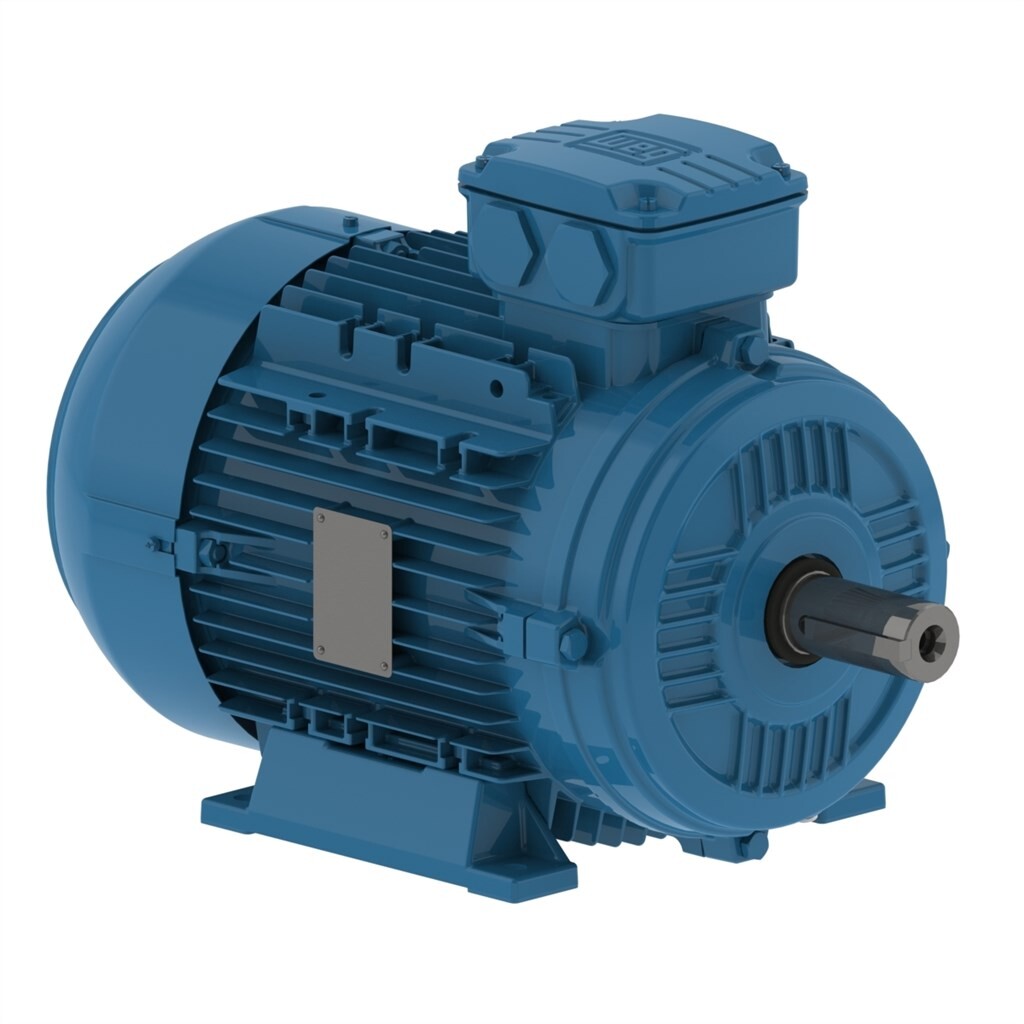 W21 IE3 AL 90S/L-4 1,1kW 4p B3T WEG draaistroommotor voet, AL 2/4 | EA17760