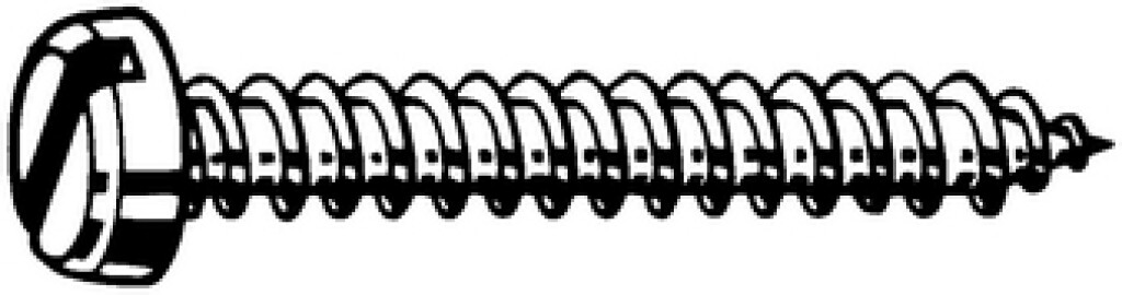DIN7971C ST5,5x19mm Staal Vernikkeld Pancilinderplaatschroef met ...