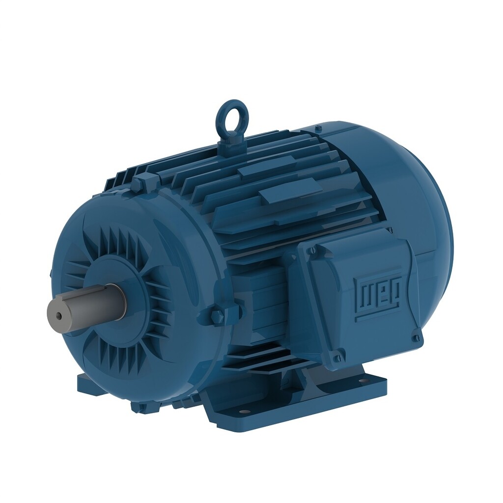 W22 IE3 GY 132M-8 3,0kW 8p B3R WEG draaistroommotor voet, GY 4/6 | EA17736