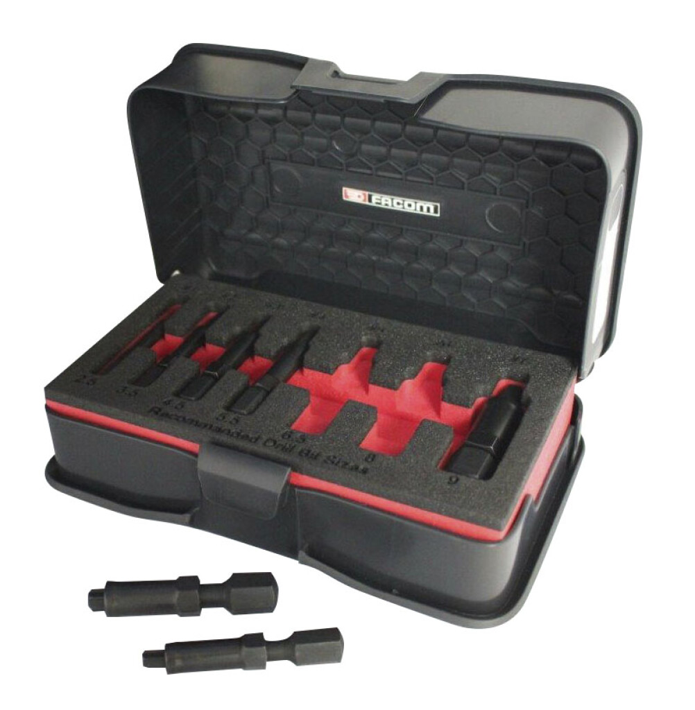 SXE.J7MGRPPB Facom set extractor ogv grip® 7 delig 2,5-9mm | GF03789