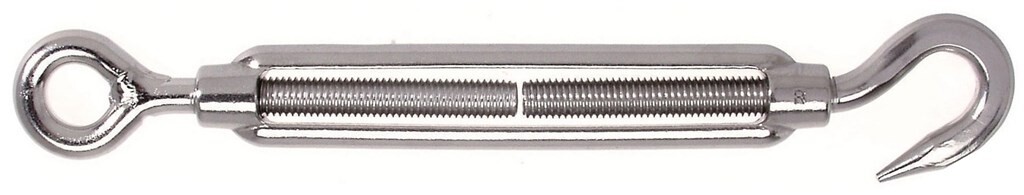 DIN≈1480 M10 Staal ELVZ Spanschroefmoer met haak en oog | BD00462
