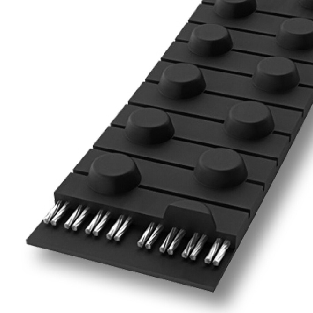 N10-10 HF PAN Continental Conti® Synchrodrive black Noppen Tandriem met ...