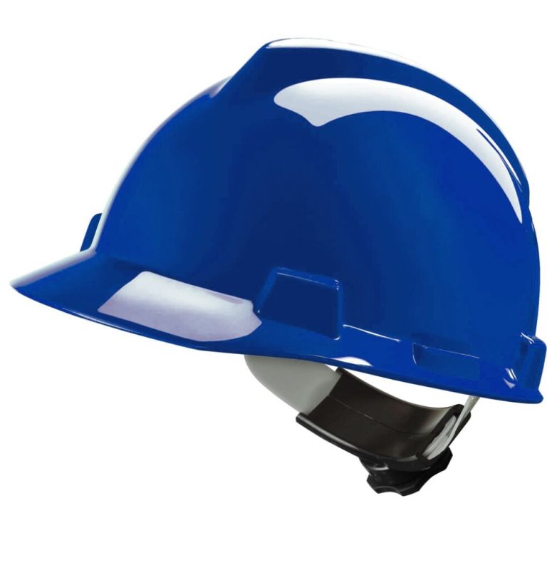 MSA helm V-Gard fas-trac blauw | TH03532